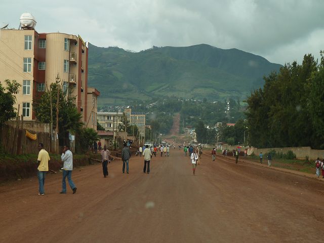 Soddo town Sosddo Hauptstadt der Woylata Zone
