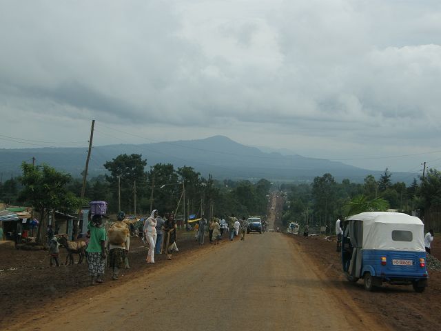 Soddo town Sosddo Hauptstadt der Woylata Zone